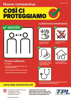 Misure di prevenzione COVID-19
